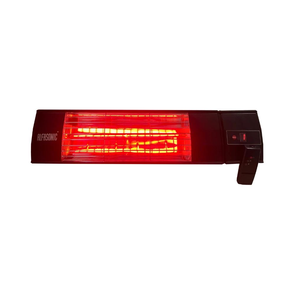 Alfasonic 2000W Infrared Kumandalı Dış Mekan Isıtıcı | Elektrikçiden