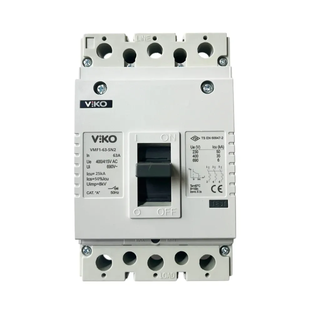 Viko 3X63A 25kA Sabit Kompakt Şalter VMF1-63-SN2 | Elektrikçiden